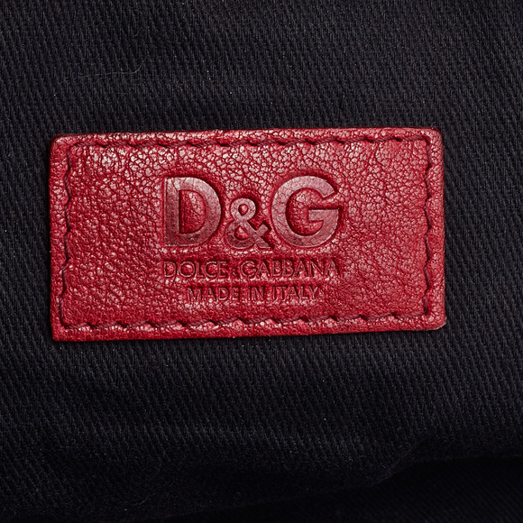 Dolce & Gabbana | Bags | Dg Red Leather Top Zip Camera Crossbody Bag ...